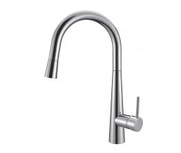 Axus Pin sink mixer with pull-out spray - Gooseneck | Kitchen | navi By ...